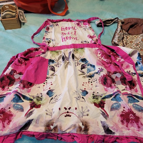 Other | Four Vintage Aprons Two Full Size And Two Waste Size | Poshmark